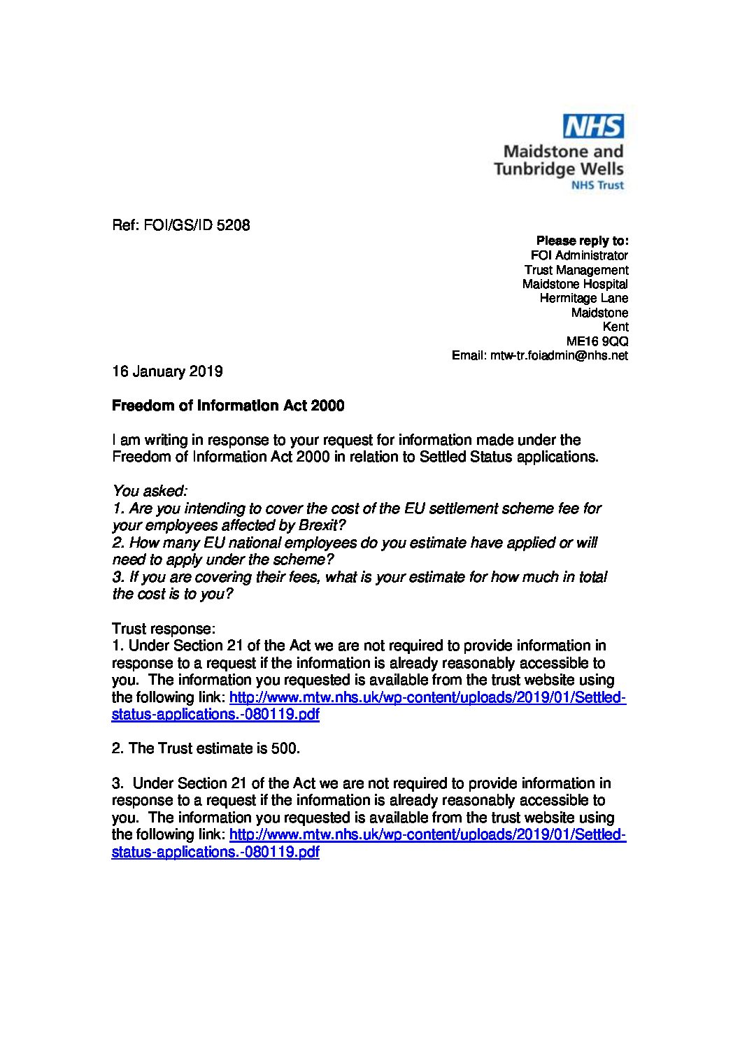 download-response-settled-status-applications-160119-maidstone-and-tunbridge-wells-nhs-trust