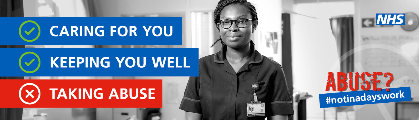 Please don’t abuse our staff – it’s not in a day’s work - Maidstone and ...