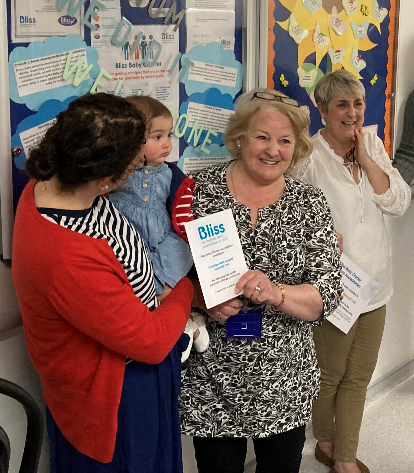 Platinum Bliss Baby Charter accreditation for Neonatal unit - Maidstone ...