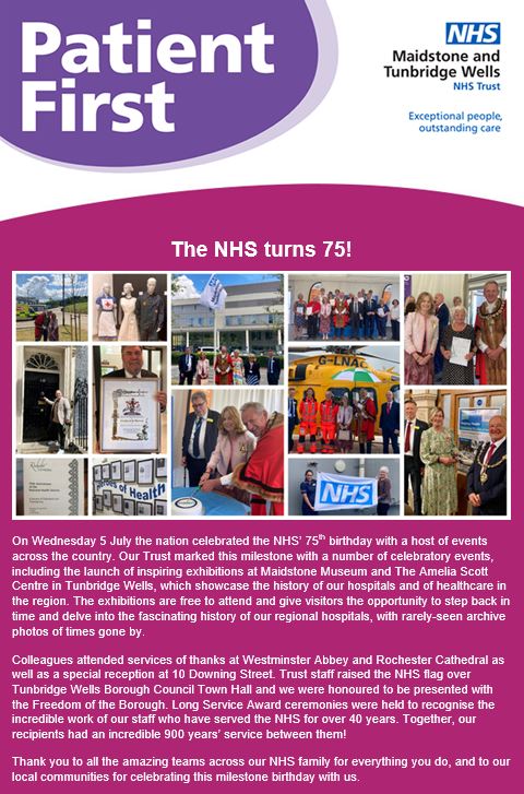 Patient First - Maidstone and Tunbridge Wells NHS Trust