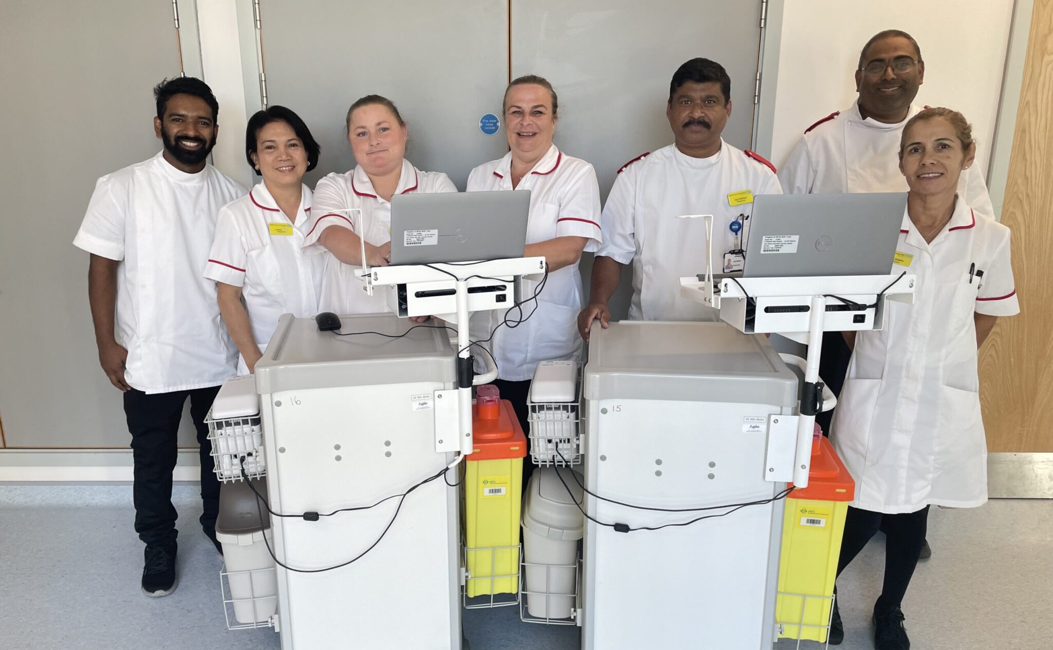 New wheels for Phlebotomy teams thanks to Leagues of Friends ...